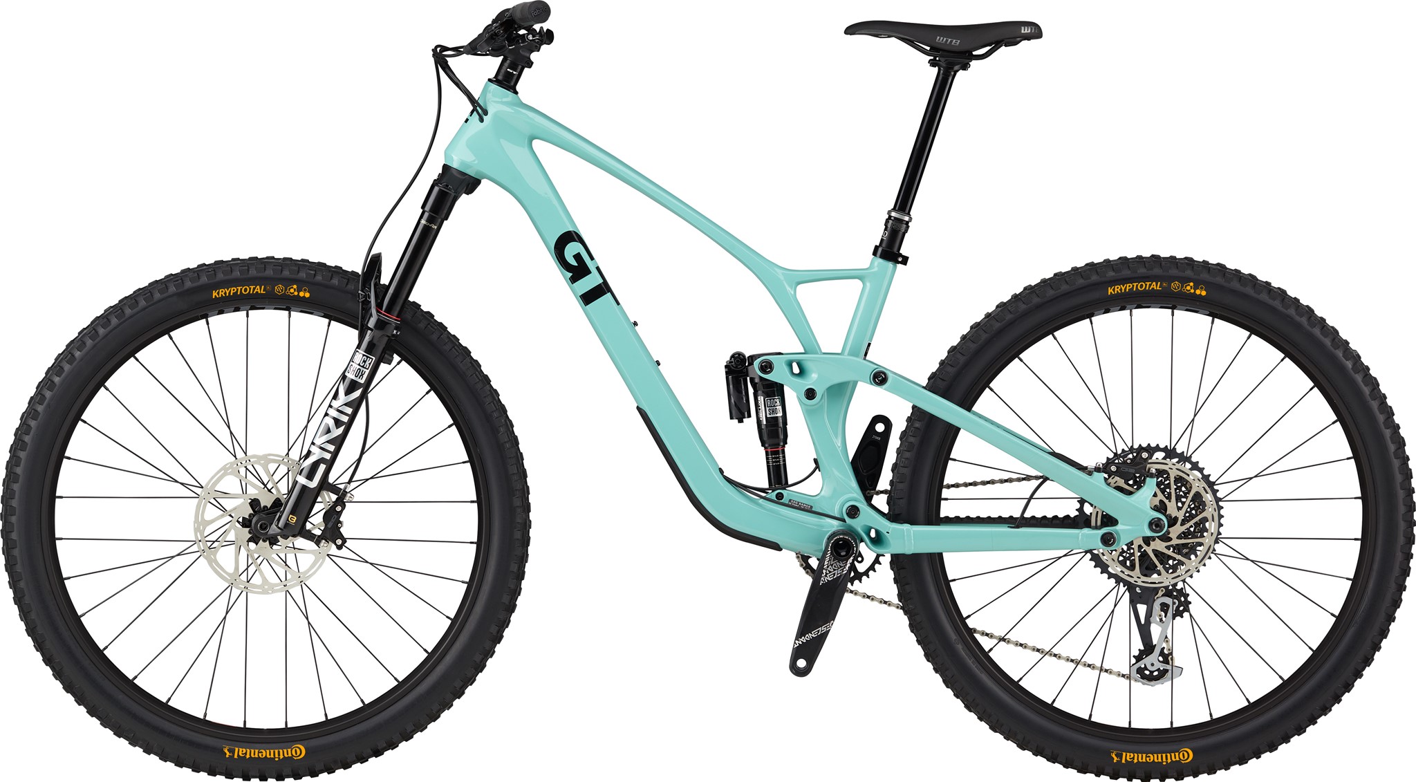 GT Sensor Carbon Pro LE 29" All Mountain Bike - Gloss Sea Green | The ...
