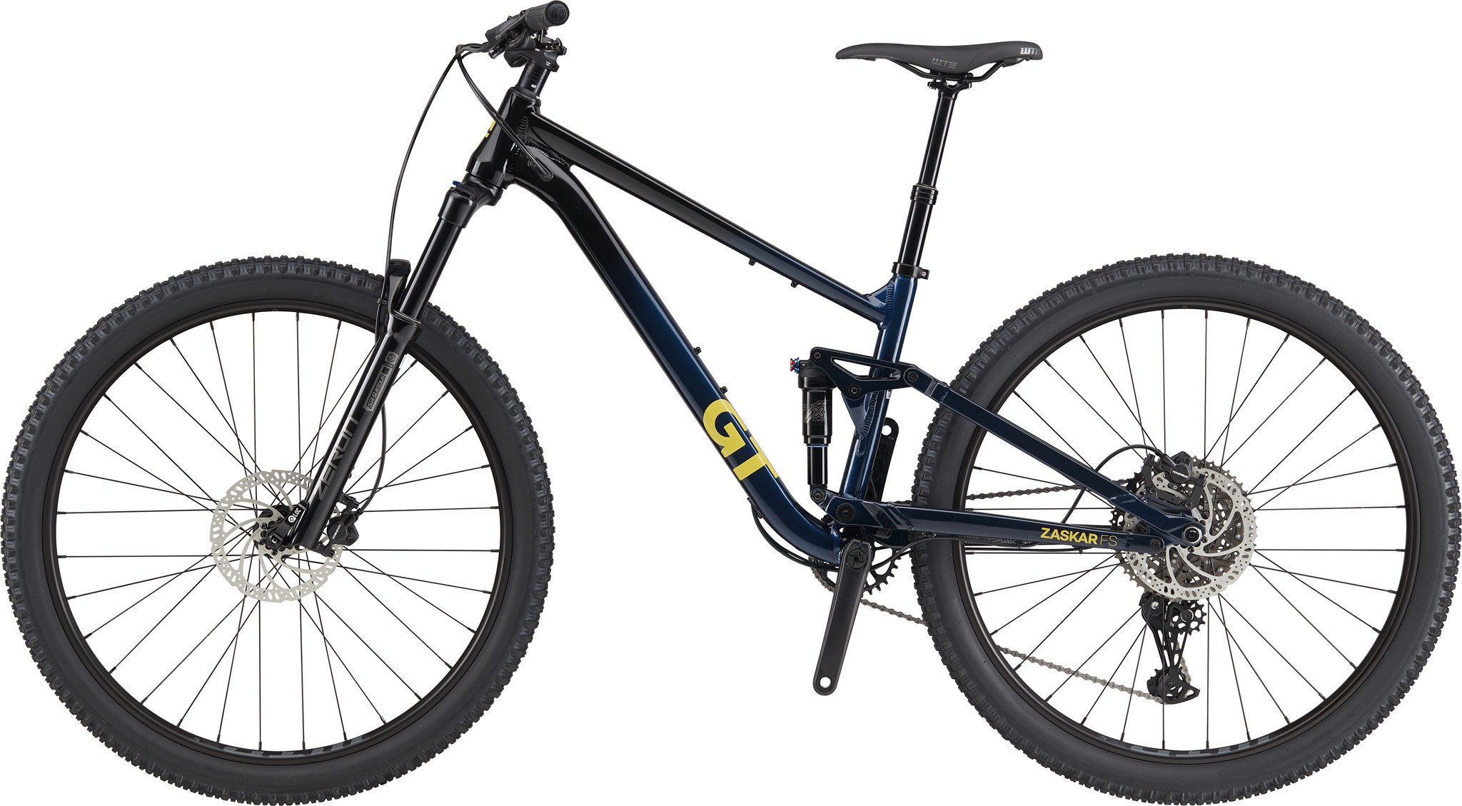 GT Zaskar FS Comp 29" Trail Bike 2023/2024 - Indigo | The Cyclery