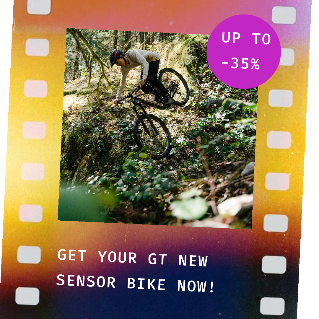 Zum Saisonstart: Bis zu 35% Rabatt auf alle lagernden GT Sensor Bikes ...